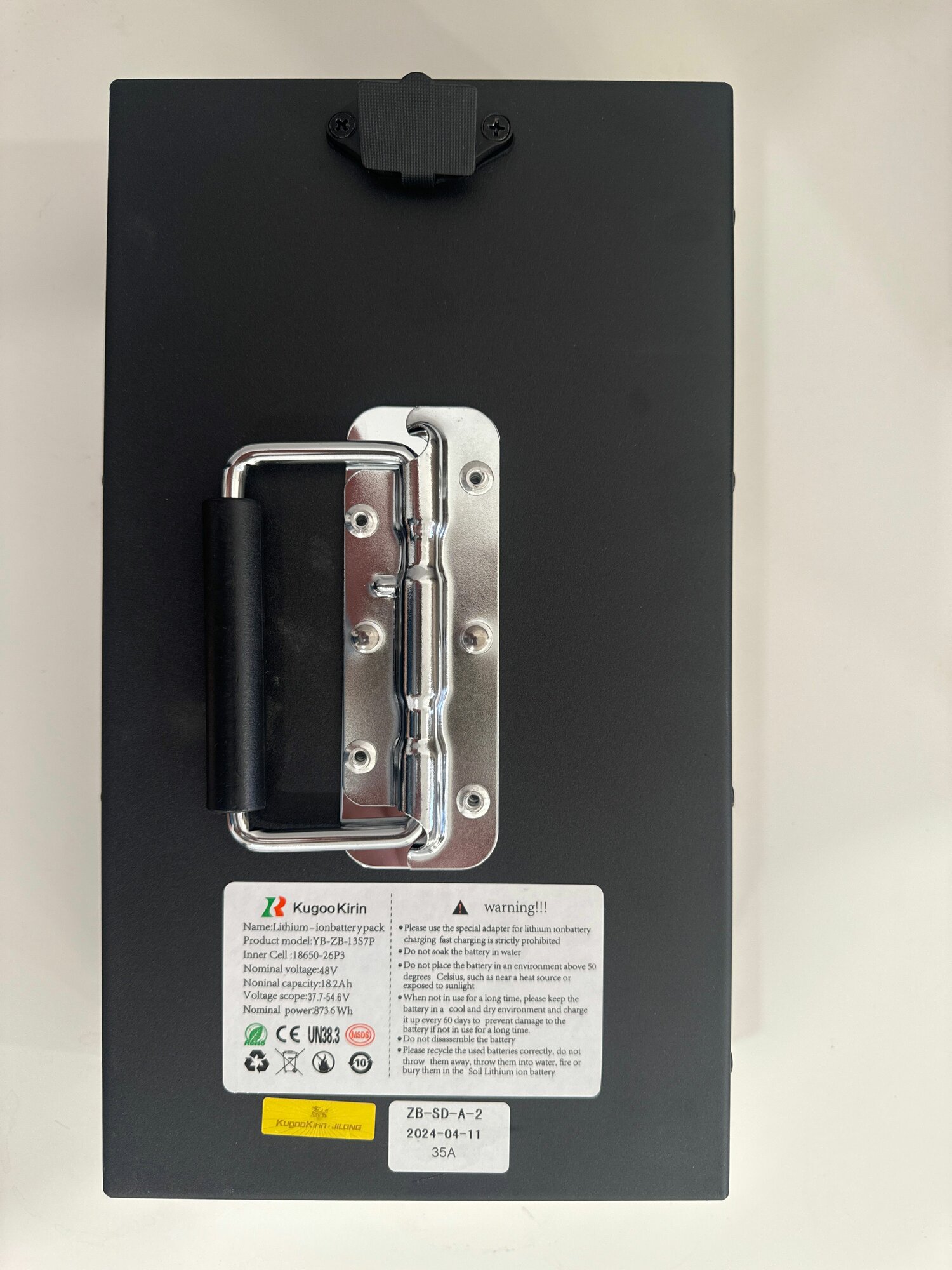 Аккумулятор на электроскутер Kugoo Kirin C2 Pro 48v/18.2ah