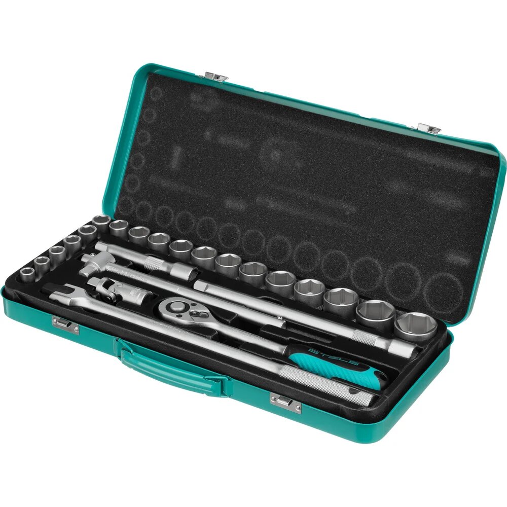 STELS Набор шоферский с квадратом 1/2", 24 предм, 13578