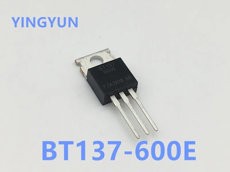 Набор из 10 штук транзисторов YINGYUN BT137-600E TO-220
