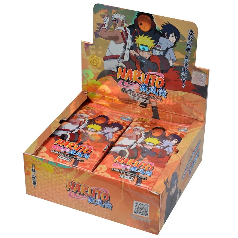 Коллекционные карточки KAYOU «Наруто Узумаки Саске: Ниндзя» 1 Box(150Pcs)