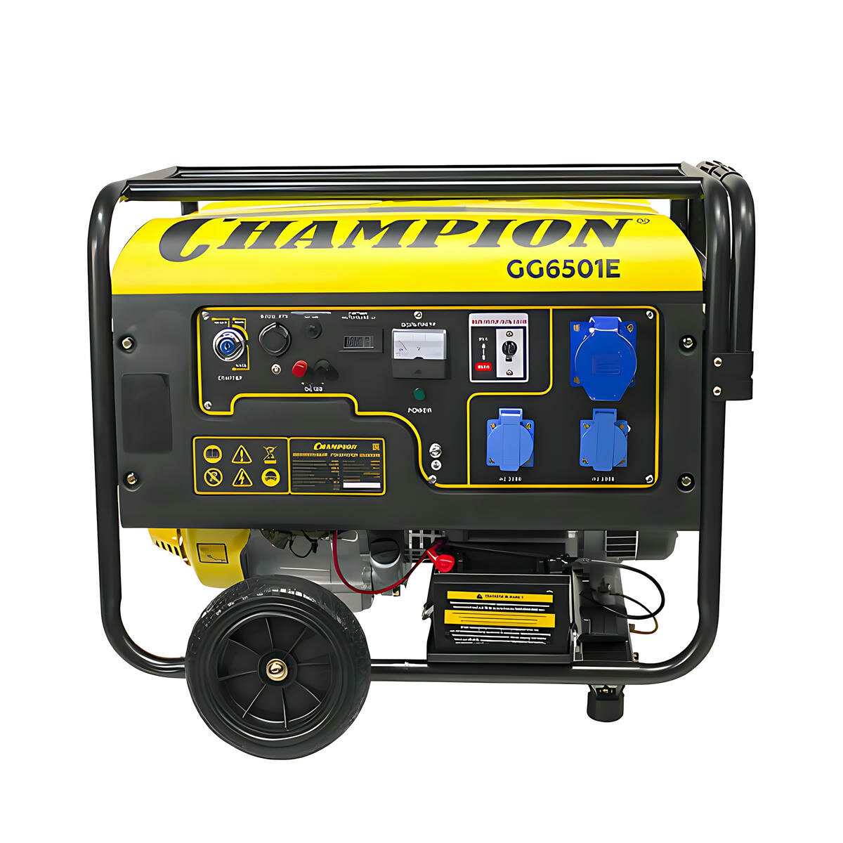 Генератор бензиновый CHAMPION GG6501E+ATS