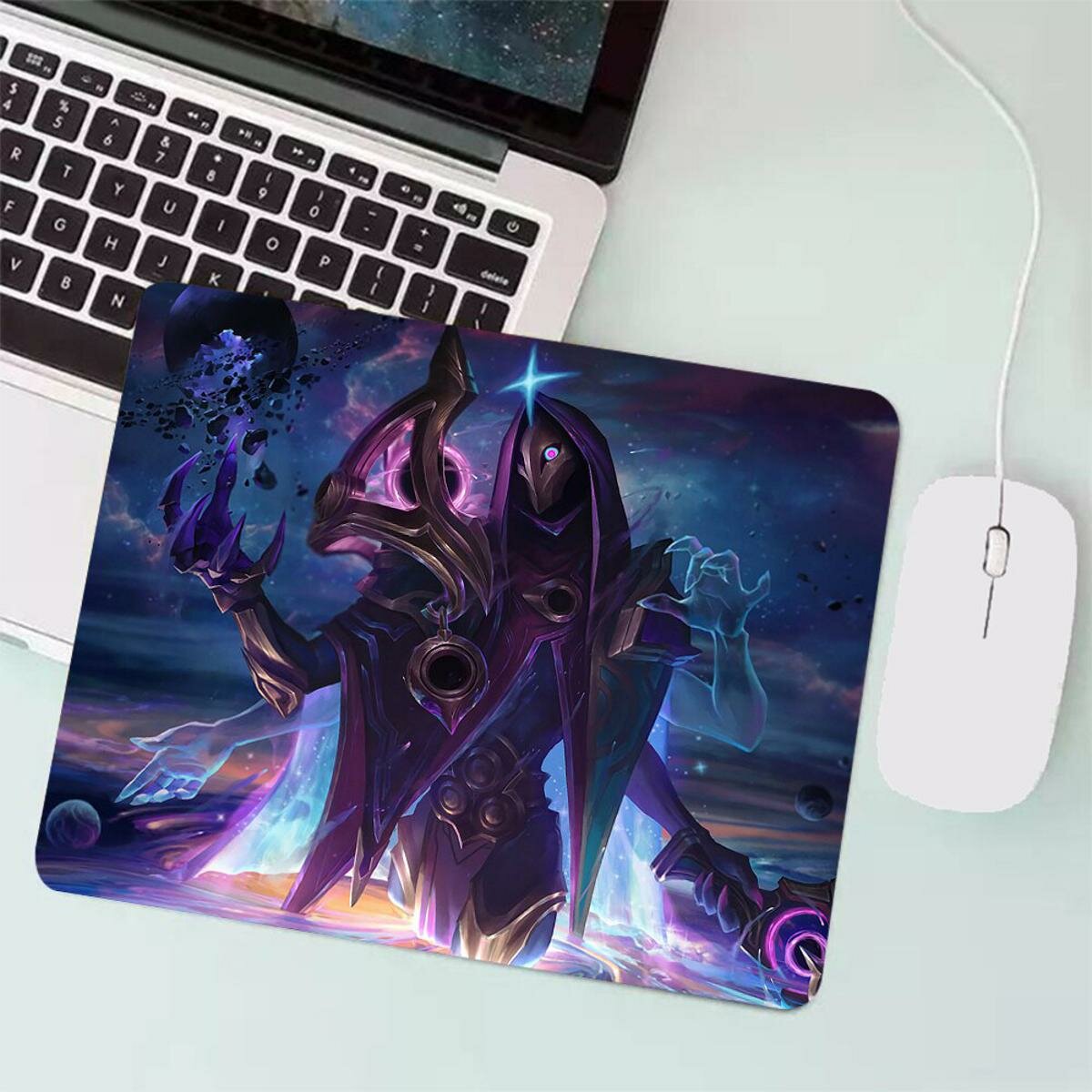 Коврик для игровой мыши League of Legends Jhin Small, игровой коврик для ПК, игровой коврик для клавиатуры XXL, коврик д