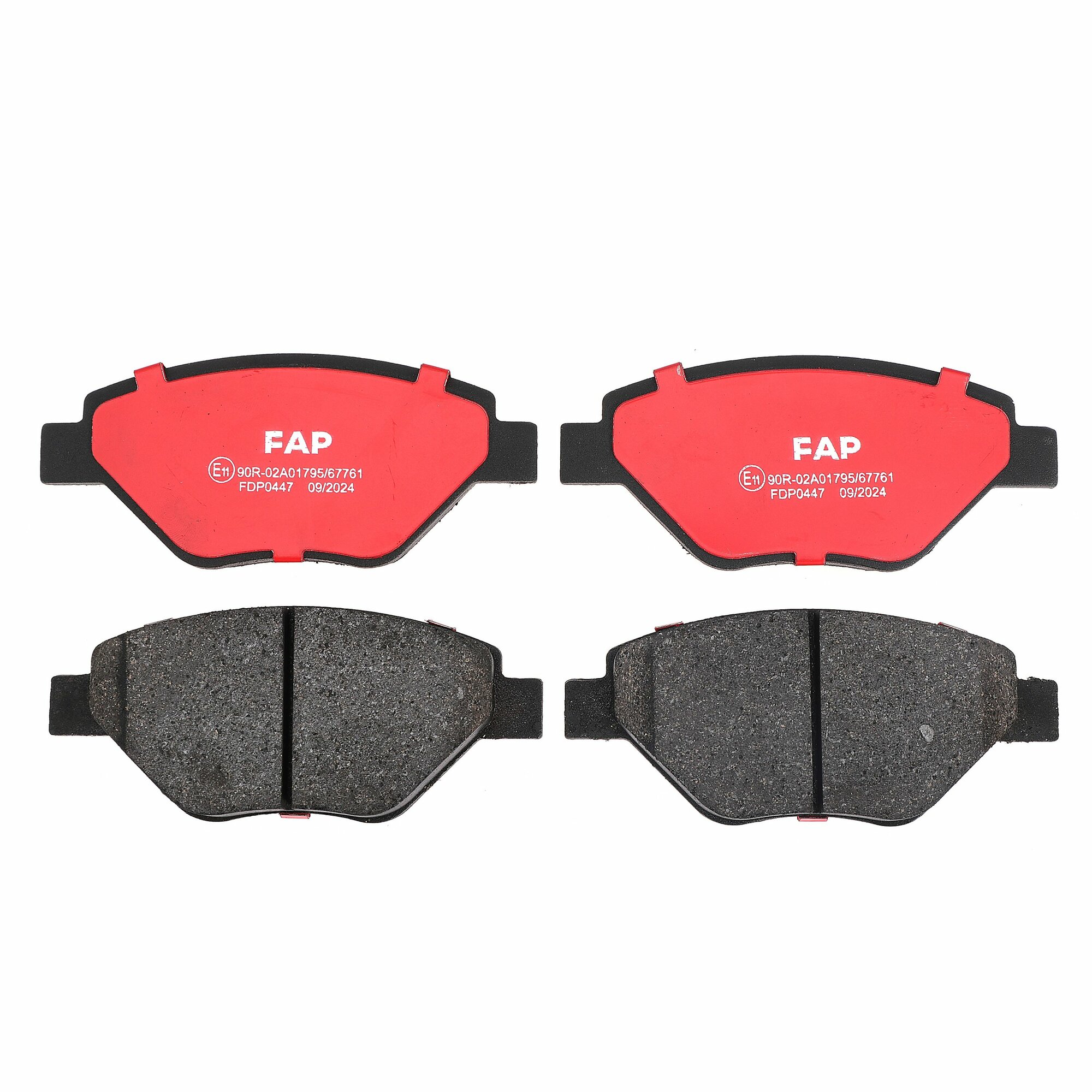 Передние тормозные колодки Рено Меган 2, Renault Magane II; 410609192R, 7701207673 керамические бесшумные