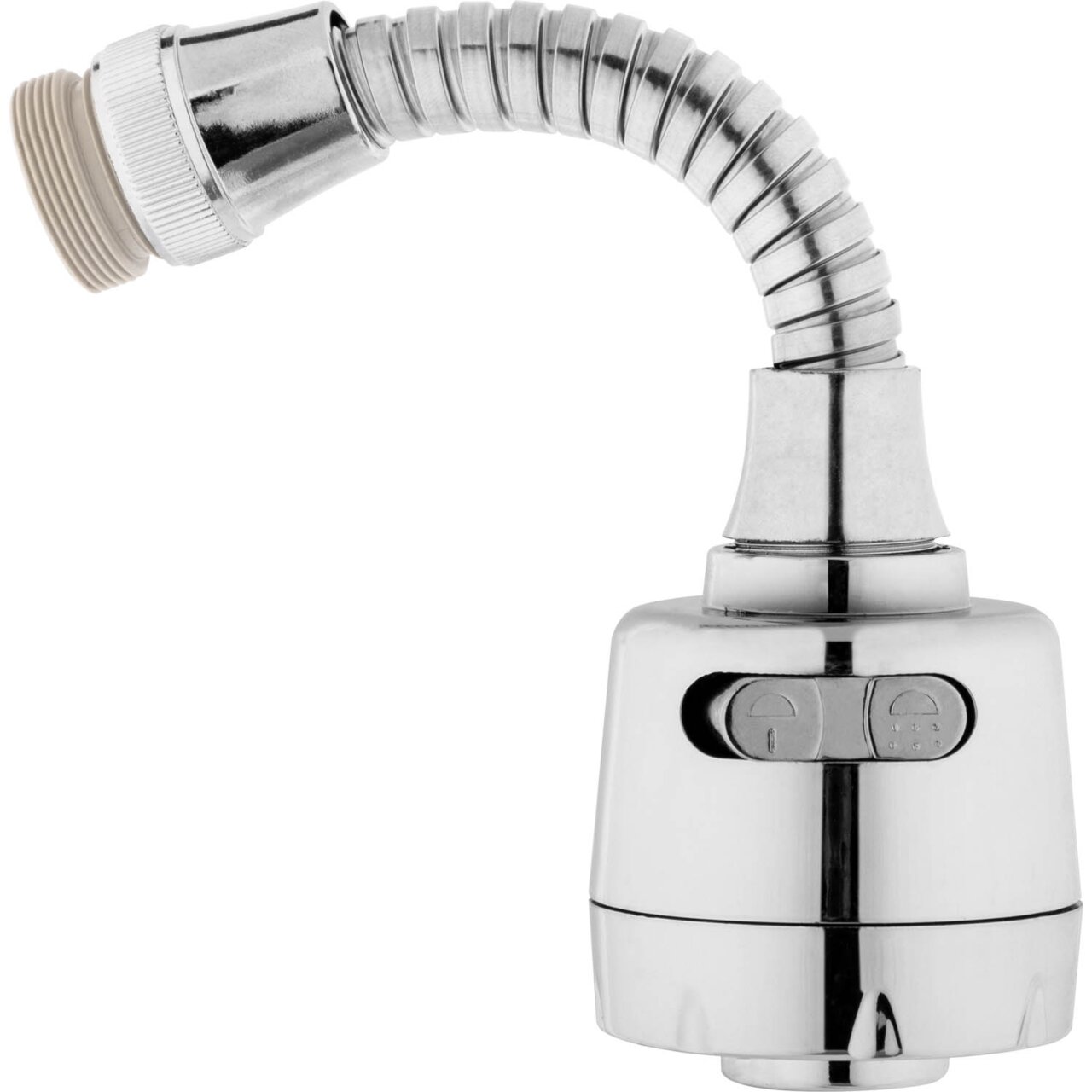 Аэратор универсальный 18.5 см с гибким шлангом, 2 режима распыления для смесителей