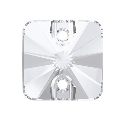 Страз 3201-TY72 Crystal кристалл 10 х 10 мм белый в пакете Crystal 001 точная геометрия