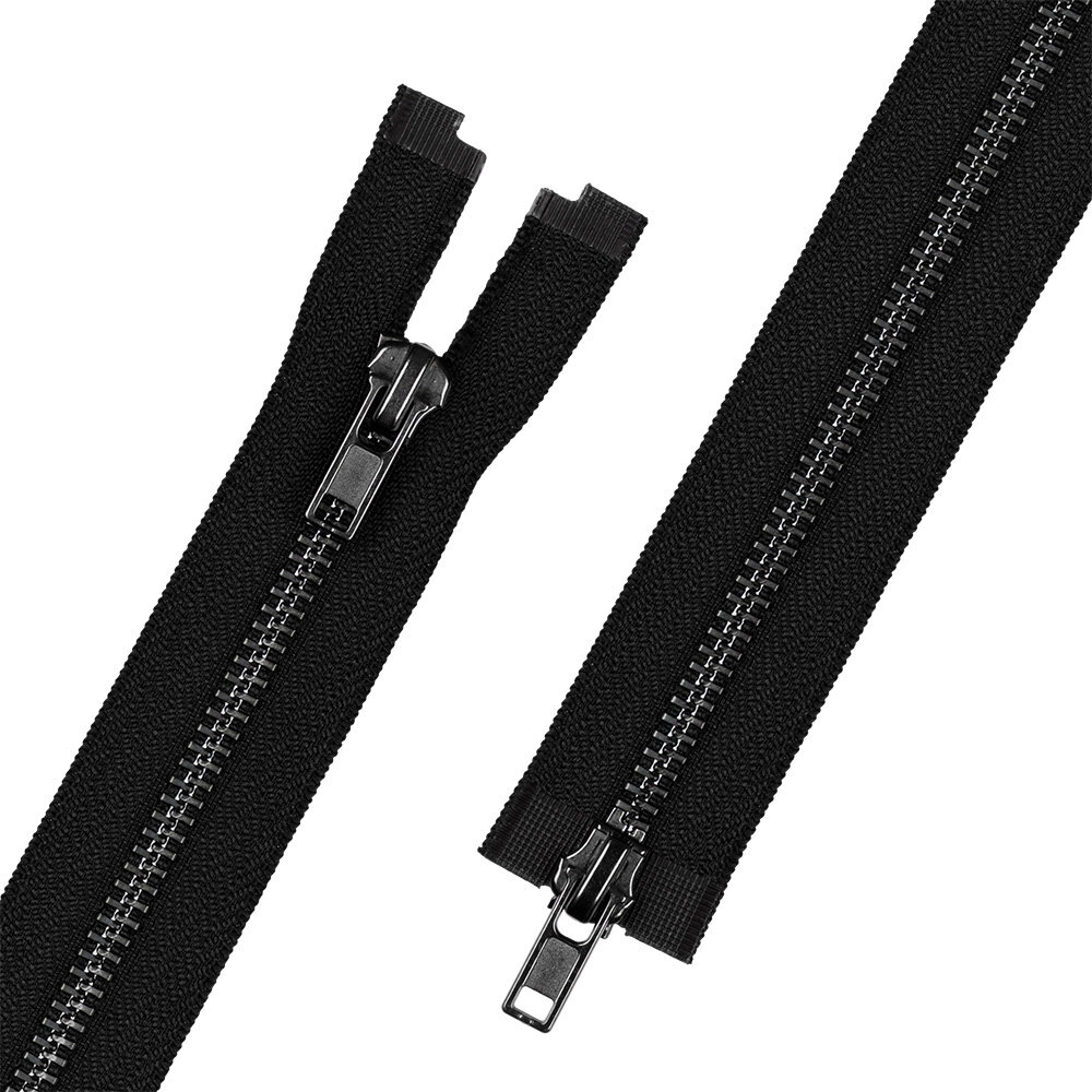 Gamma ZIP 5B-2-KP75 молния двухзамковая 60 см Тип 5 разъёмная №295 т. коричневый