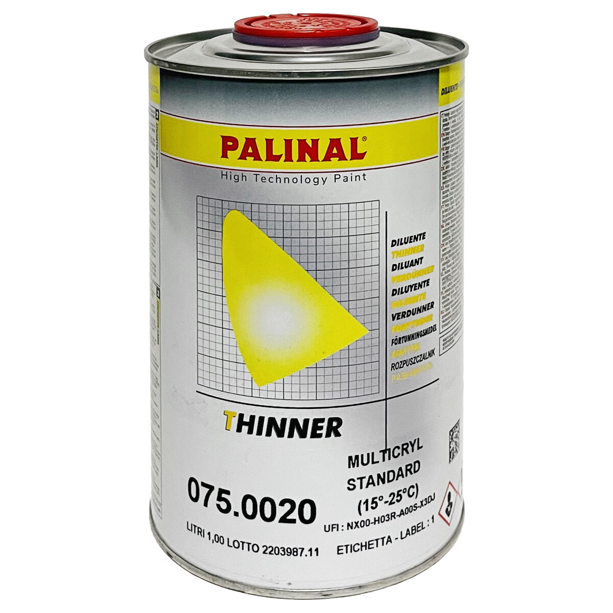 Разбавитель стандартный для 2К акриловых продуктов PALINAL (1л)