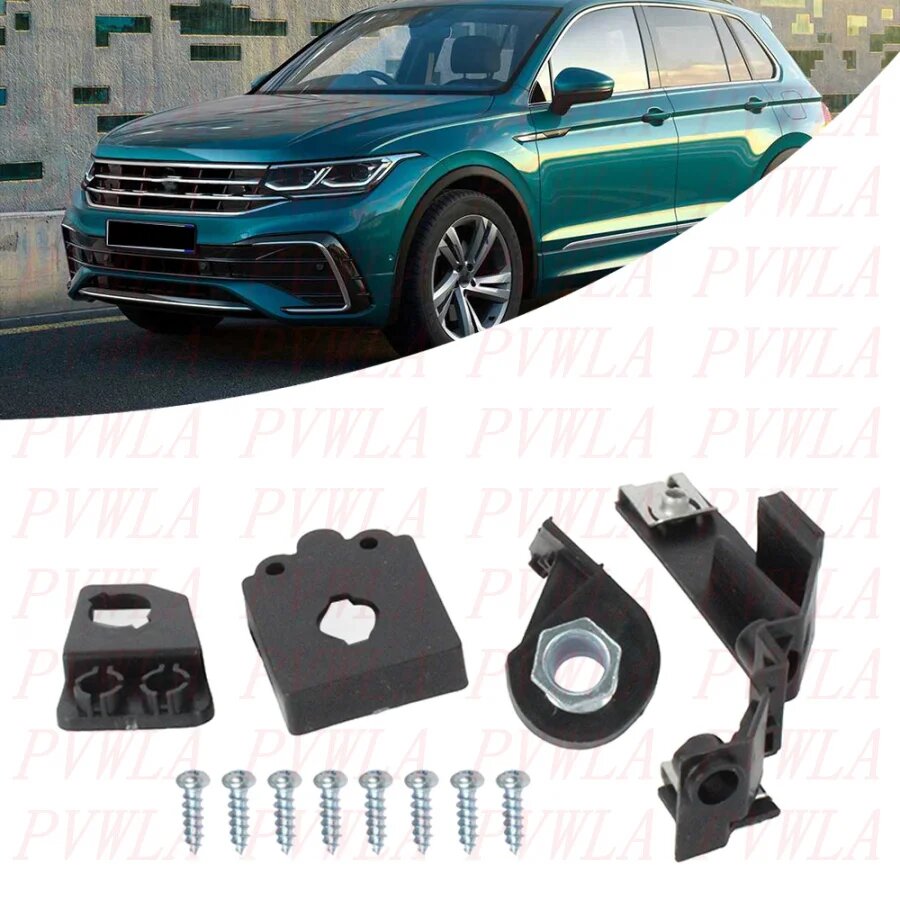 Для VW Tiguan Европейская версия 2022 2023 2024 Автомобильный передний бампер 1 Set Left Side
