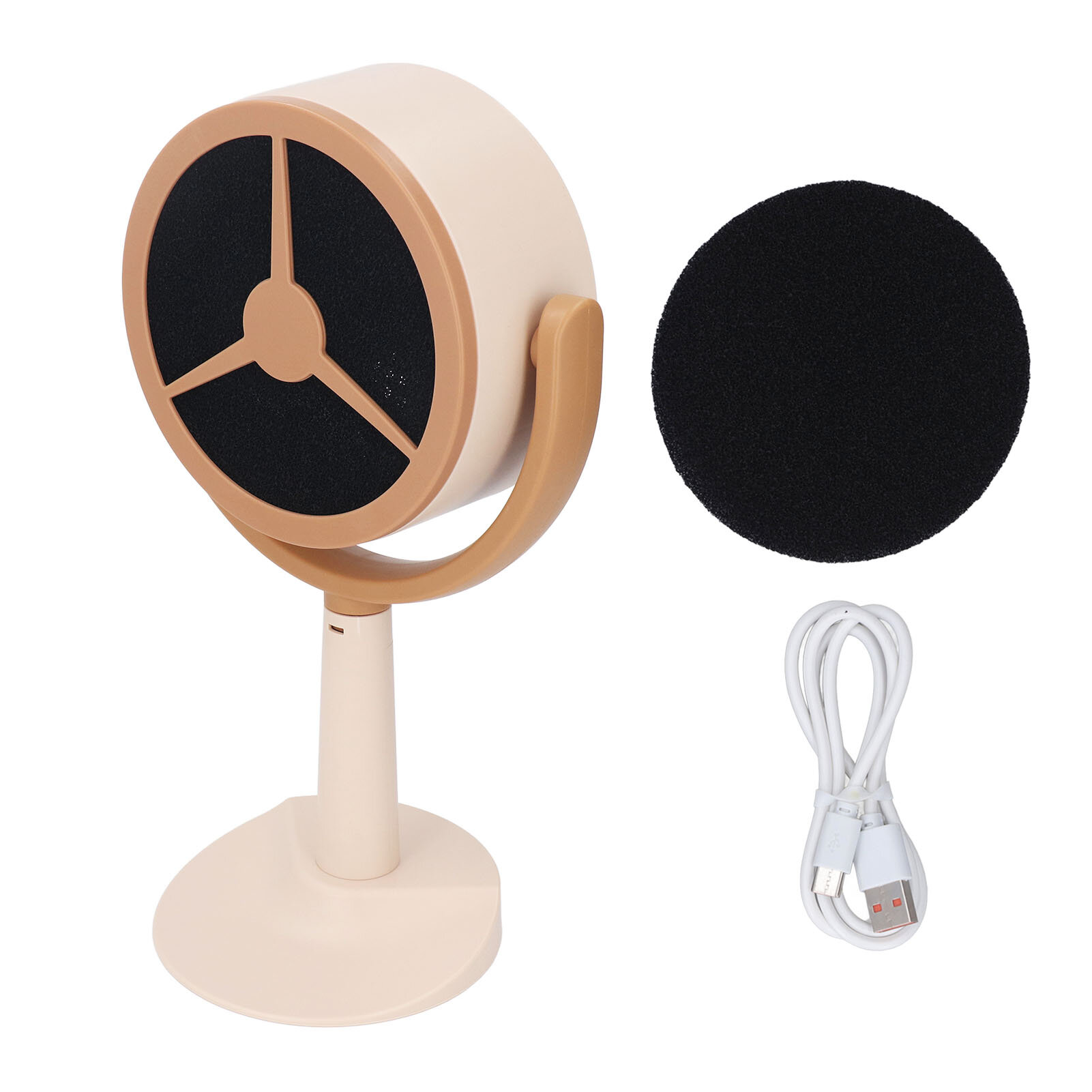 Настольная Вытяжка: Компактный Дизайн для Домашнего Использования, Эффективная Фильтрация, Регулируемый Угол Наклона - Портативная Мини Вытяжка с USB Питанием for Кухни, Готовки и Жарки