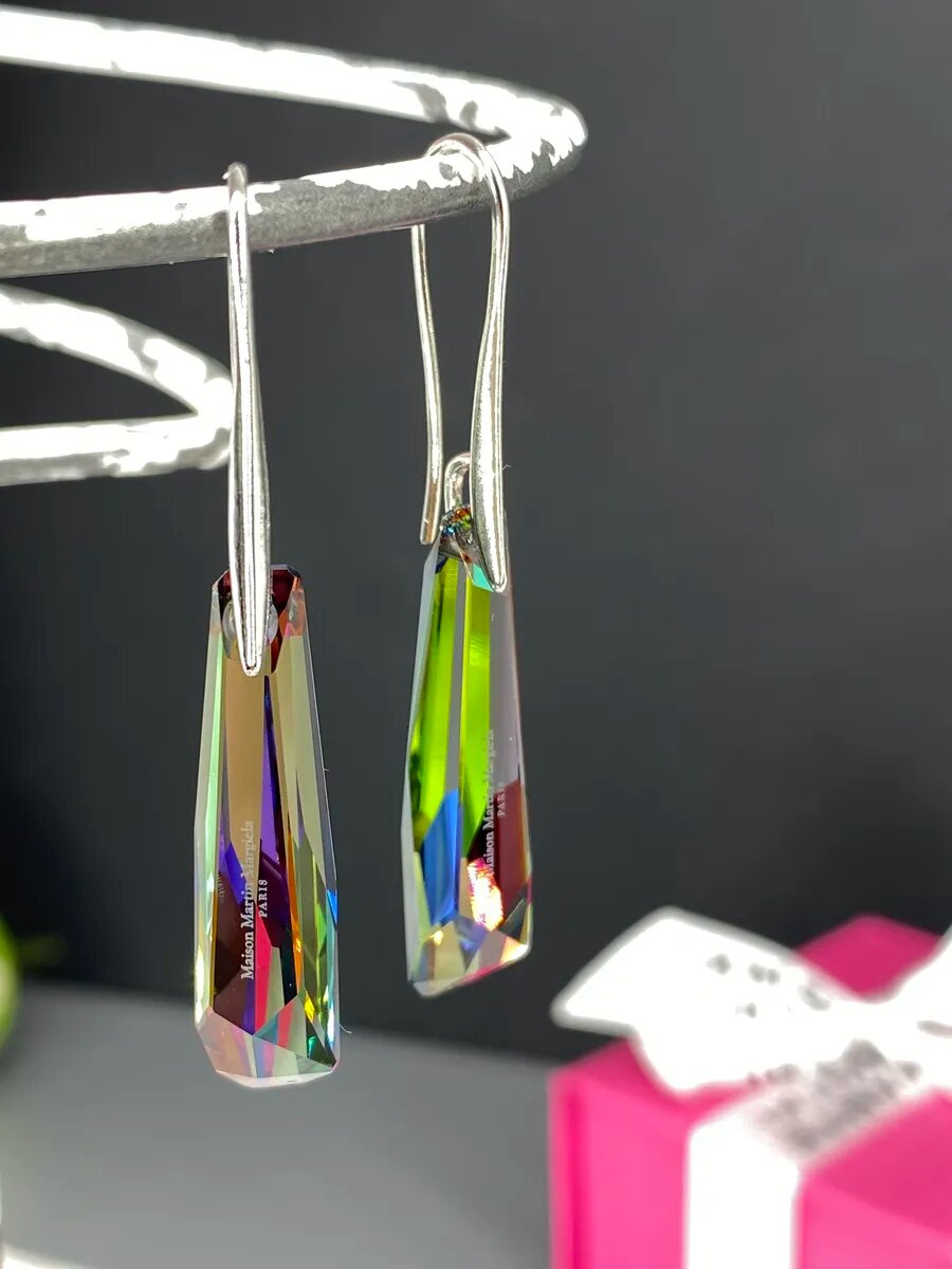 Серьги Amante crystal, кристаллы Swarovski