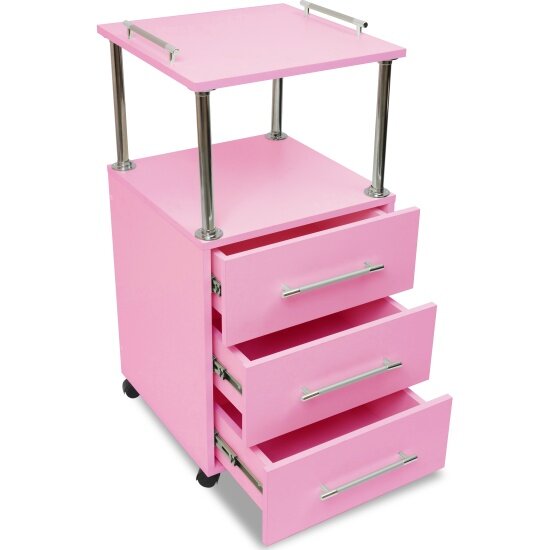 Стол для тату мастера Mass Life Tattoo Profi Eco 3 Фуксия