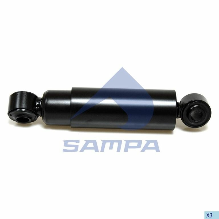 Амортизатор полуприцепа, прицепа для БПВ, Рор, Саф Фрюхауф Шмитз арт 07022501 SAMPA