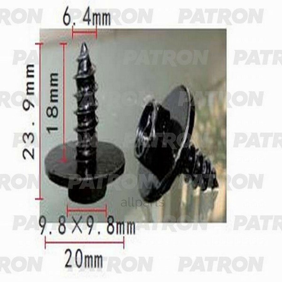 PATRON P37-1433 Шуруп металлический Различные марки применяемость: металлические саморезы, шурупы