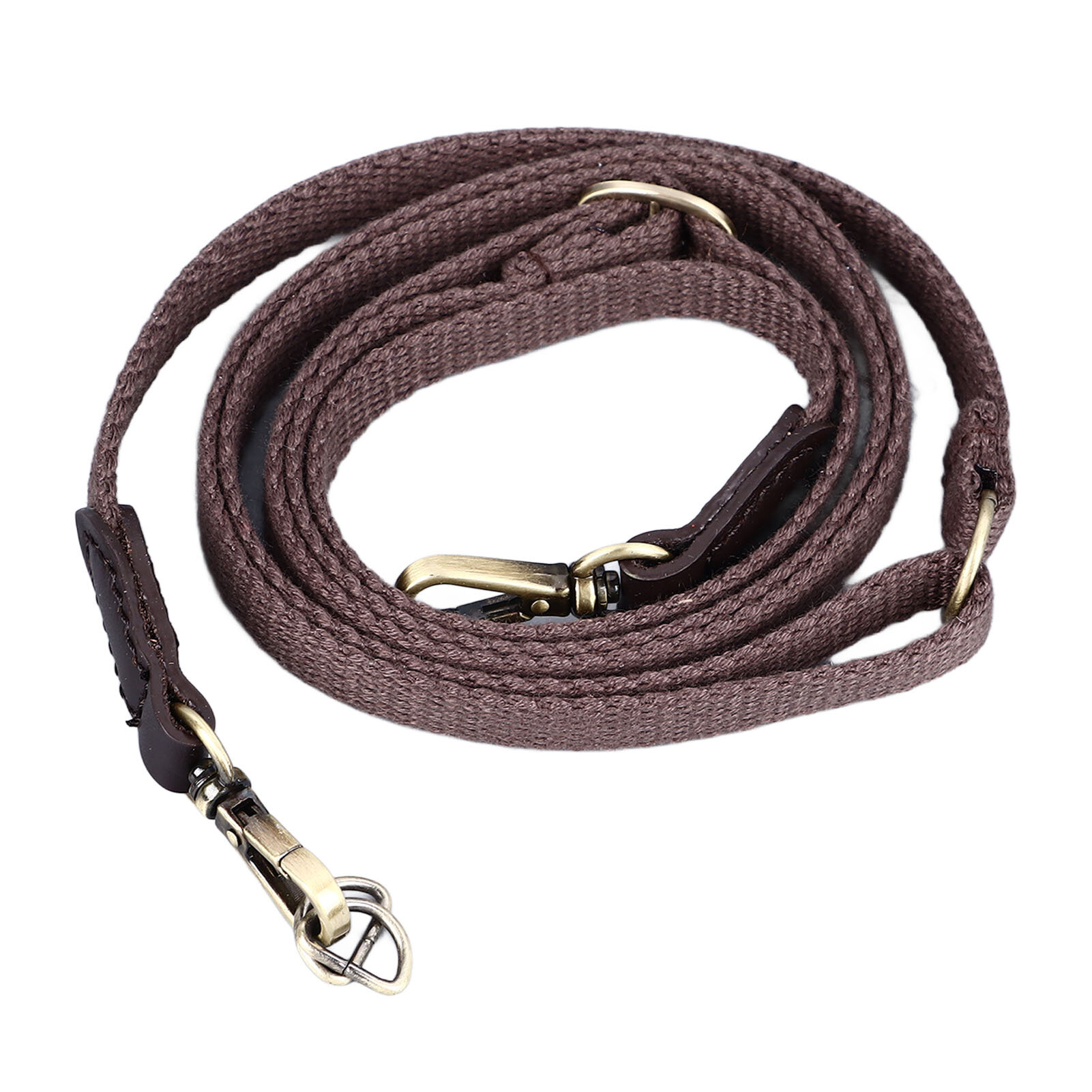 Регулируемый кожаный плечевой ремень для сумки, сменный ремень для сумки своими руками, для кошелька, дамской сумочки, наплечного ремня, кофейного цвета, кожа и тесьма, бронзовые аксессуары.