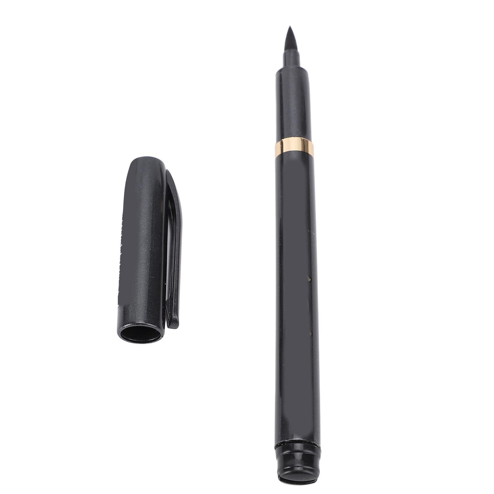 Каллиграфическая ручка для начинающих, письмо, рисование, китайский, японский, мягкая кисть, чернила, черный 0940, обычный шрифт, крупные символы.