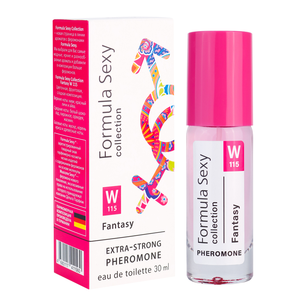 Delta Parfum woman Formula Sexy - W115 Fantasy Туалетная вода с феромонами 30 мл. extra-strong pheromone