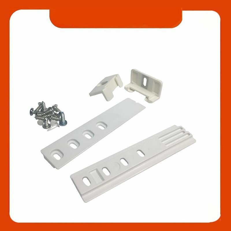 Крепеж-направляющие фасада двери для встроенного холодильника Liebherr 9086322, Miele 1878720, Smeg 015730361