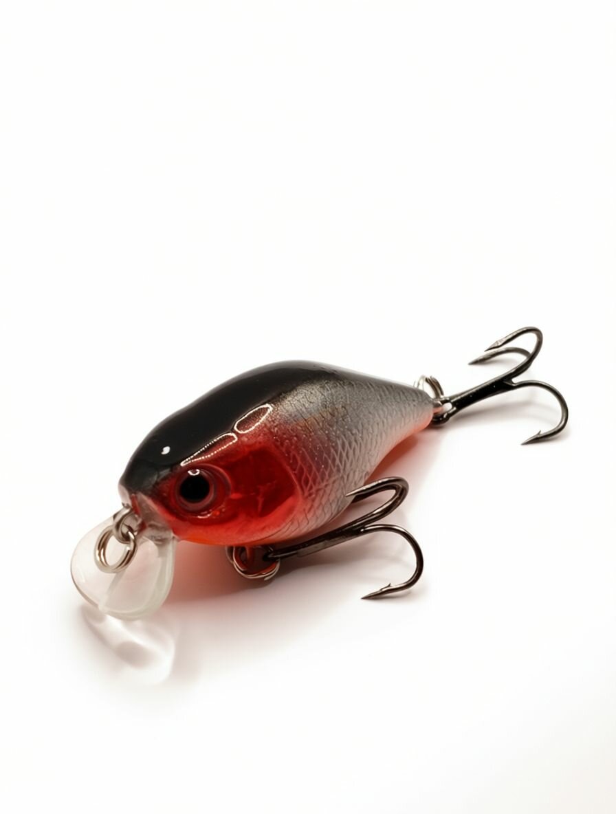 Jackall Chubby 38F 38 мм 4.0 г плавающий кренкер воблер для ловли окуня щуки и судака на мелководье 0 0.5 м