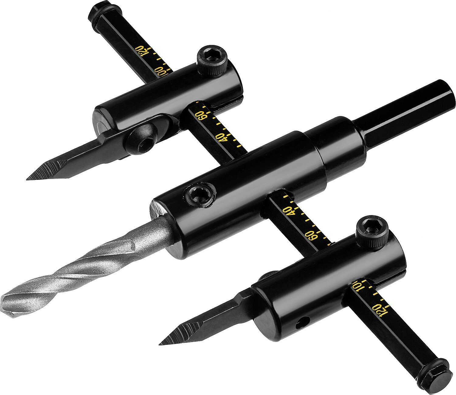 Twostars Балеринка, d 30-120 мм, двурезцовое, сверло по дереву регулируемое (2944)