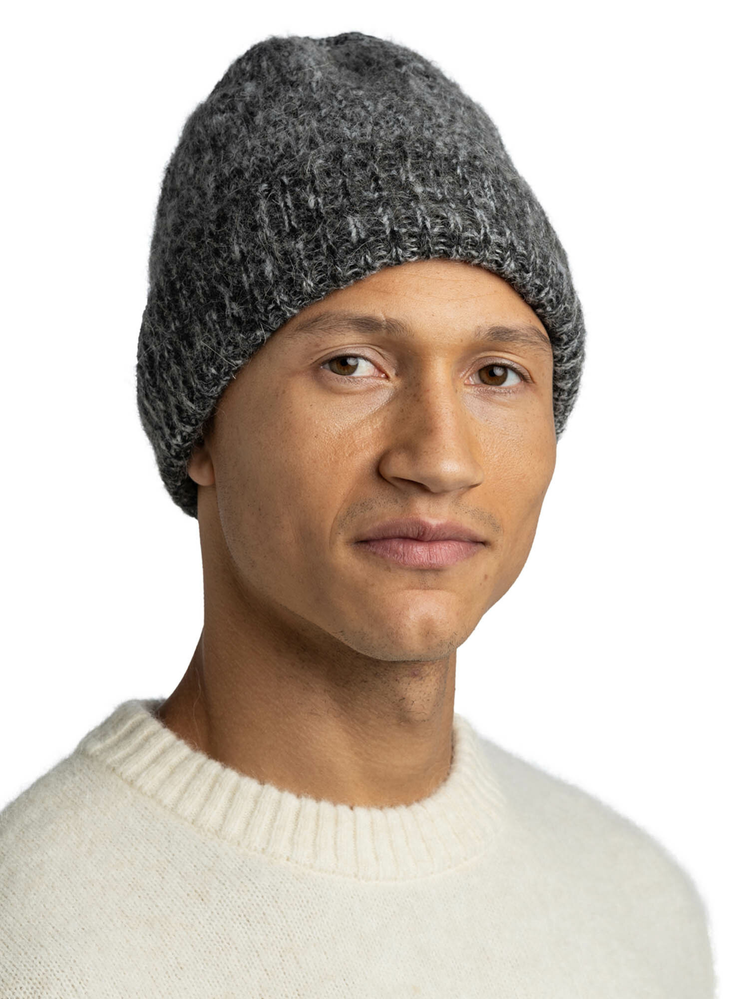 Шапка Buff Knitted hat irna для взрослых и детей, размер OneSize, серый — фото 1
