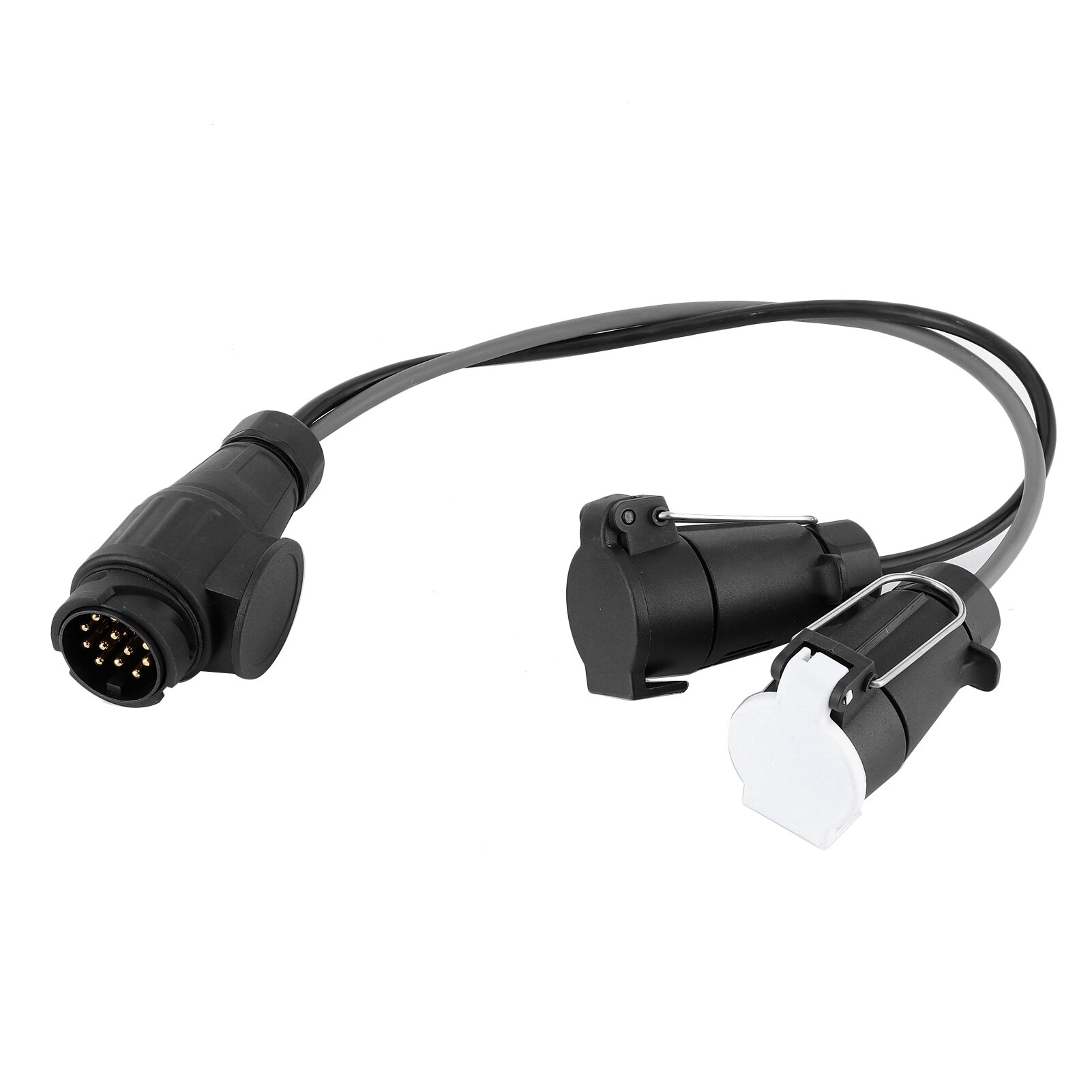 Переходник для соединения 13-контактного разъема с 7-контактным для прицепа и каравана