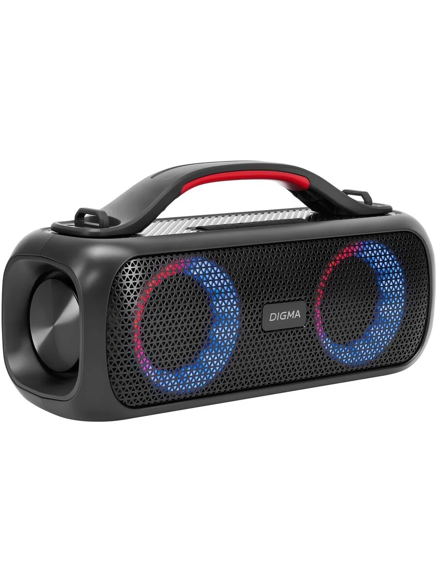 Колонка портативная D-PS1531 черный/черный 40W 2.0 BT 10м 3000mAh