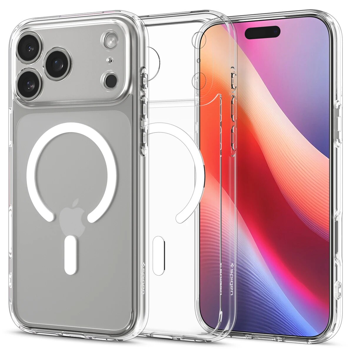 Spigen Ultra Hybrid Magfit для iPhone 17 Pro Max Clear White