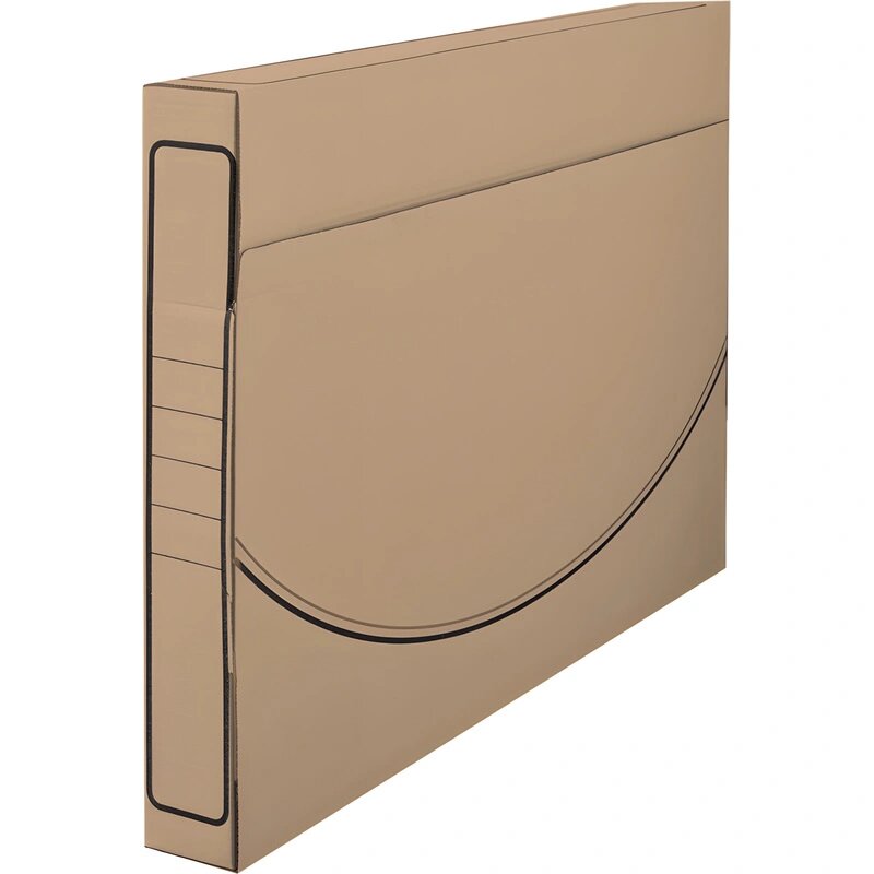 Короб архивный с вырубным замком А3, 432х320х50