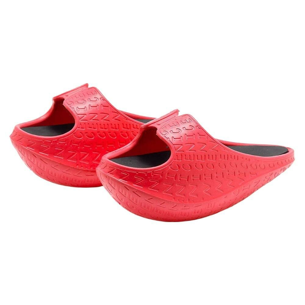 Домашняя обувь EVA рокерский низ, полустельки для йоги и растяжки, утягивающие талию тапочки для фитнеса и релаксации