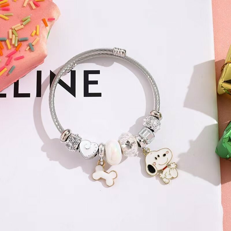 Браслет Snoopy из бисера MINISO