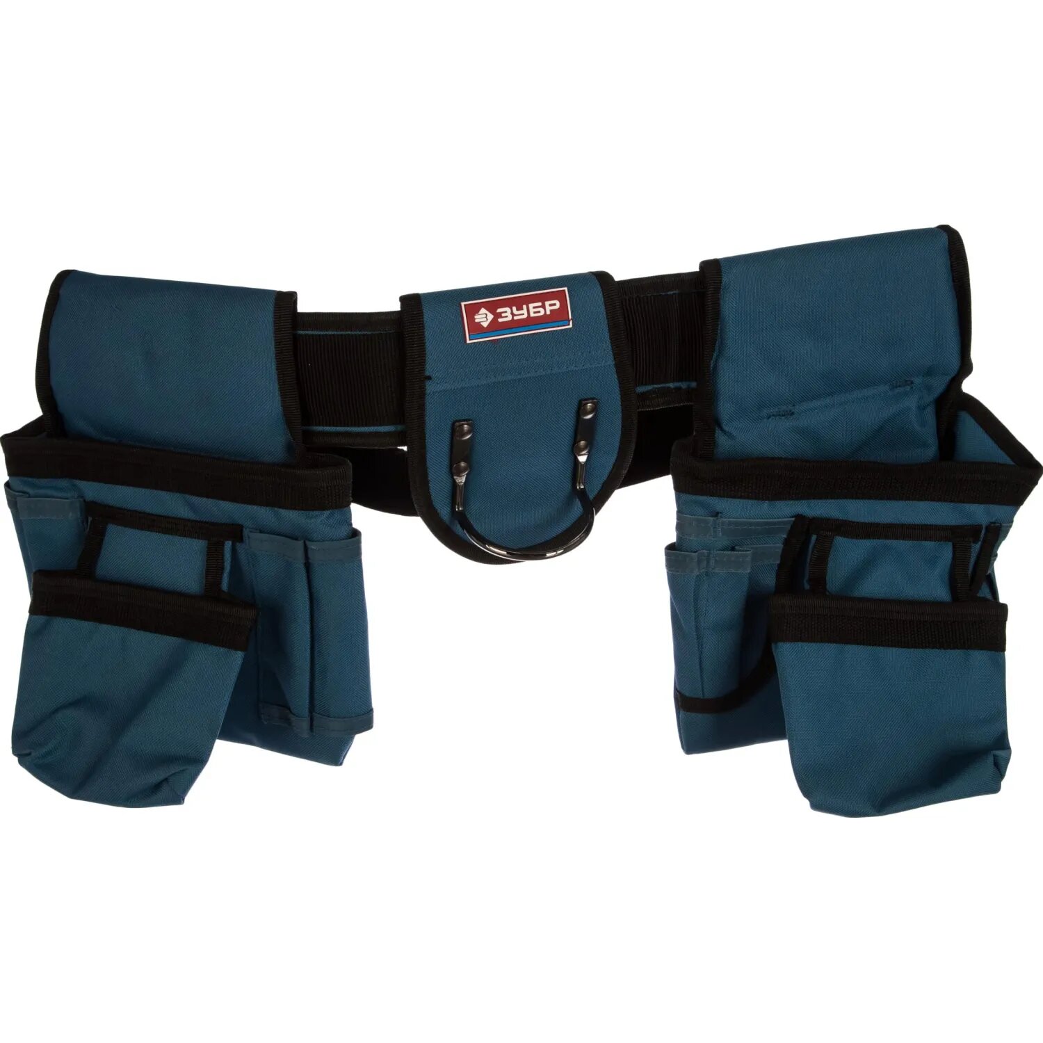 Пояс для инструментов ЗУБР эксперт, держатель для молотка, 18 карманов