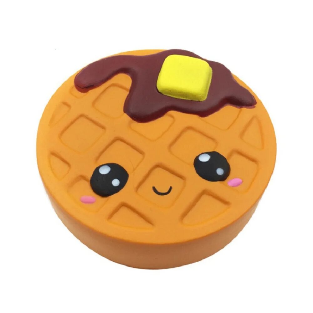 Jumbo Expression Squishy Фidget Toy Шоколадный торт