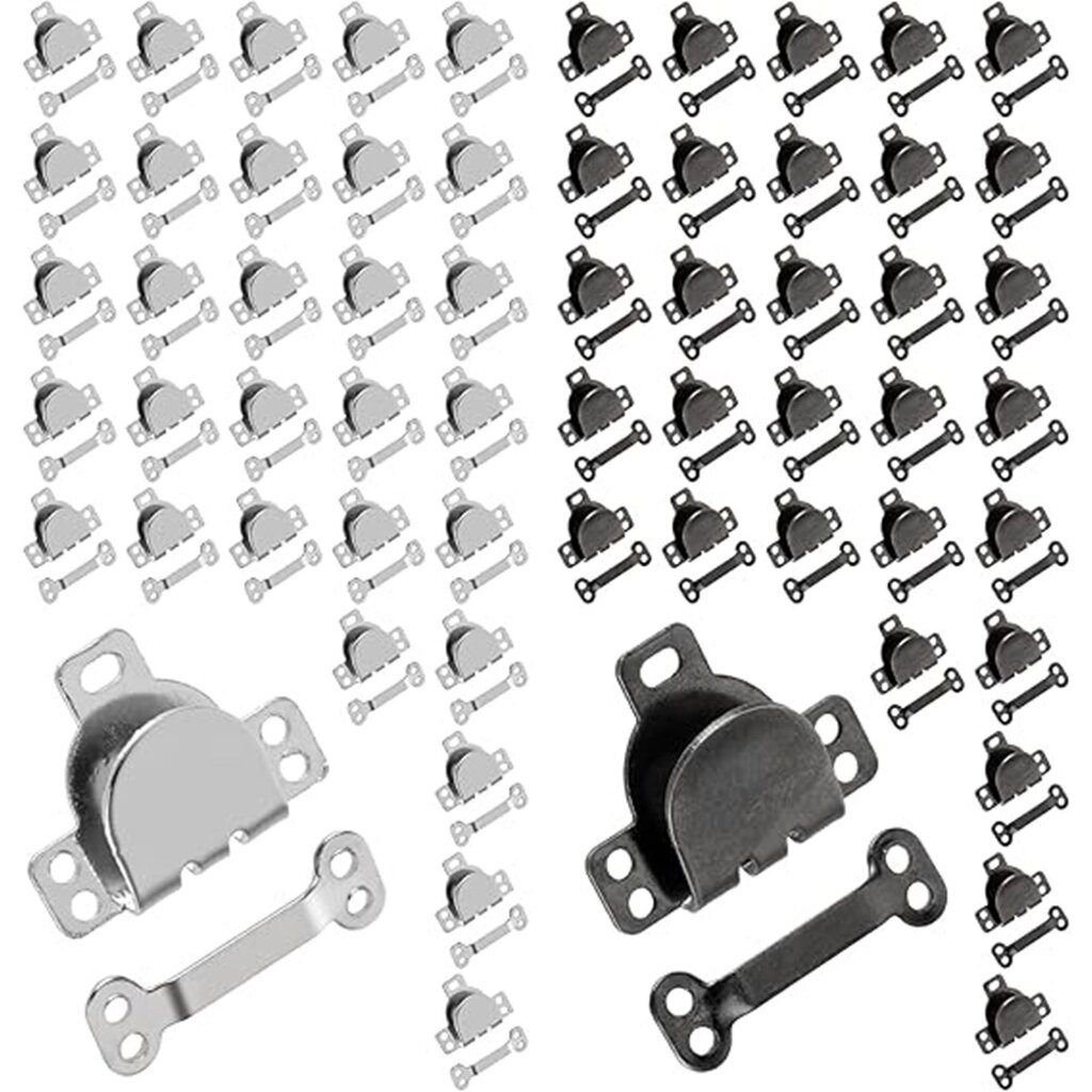 60 пар стальных крючков и петель для пошива брюк, юбок и блузок