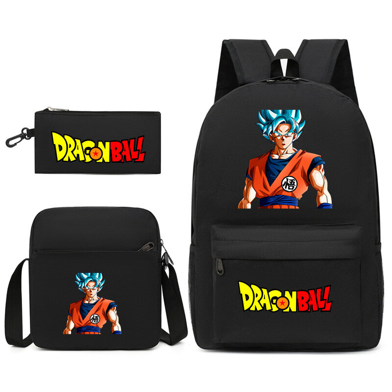 Школьная сумка Dragon Ball, периферийные устройства Sun Wukong, аниме-рюкзак, Krillin, студенческий рюкзак мужского и женского пола, дорожная сумка для компьютера