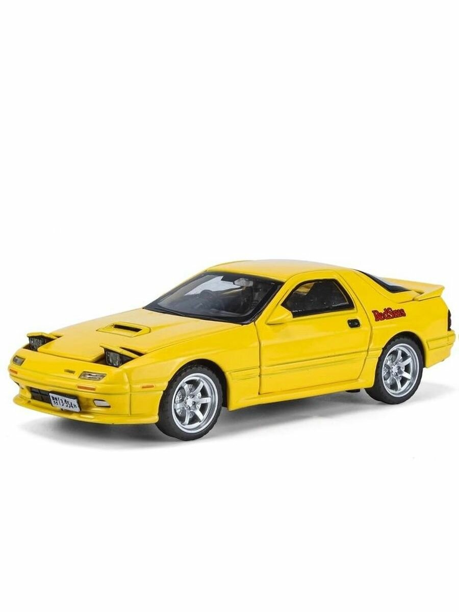 Машинка металлическая инерционная Mazda Savanna 1985 RX-7 1:32
