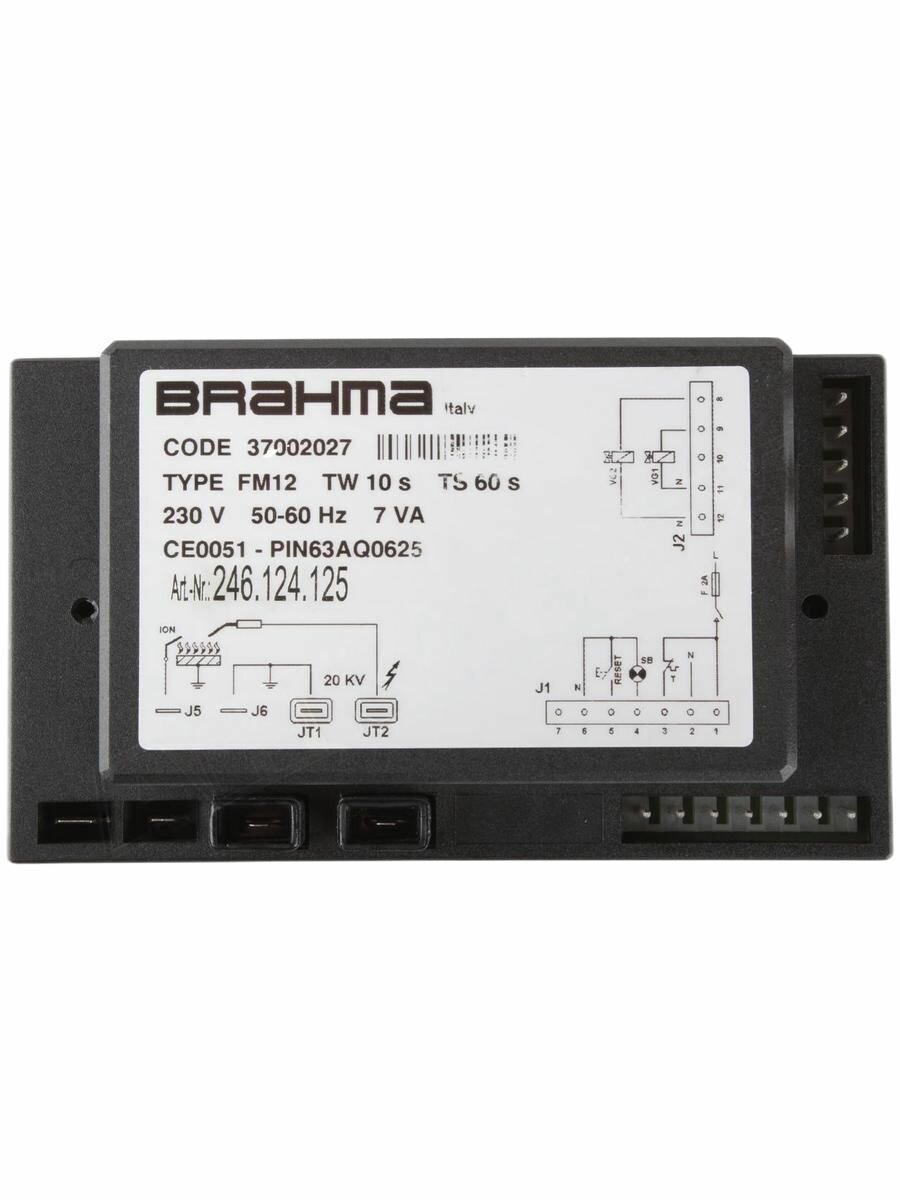 Блок управления горением Brahma FM12 37002027