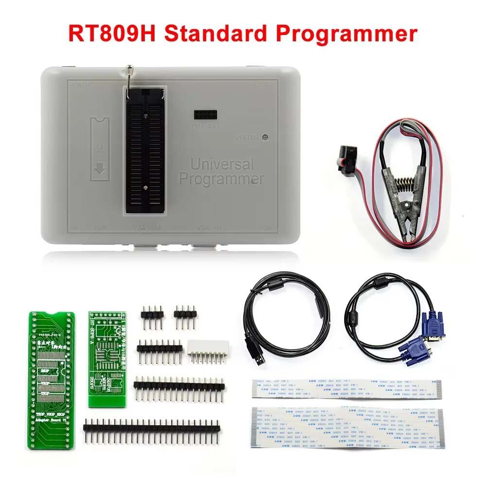 Универсальный программатор RT809H EMMC-Nand FLASH Универсальный программатор RT809H — фото 1