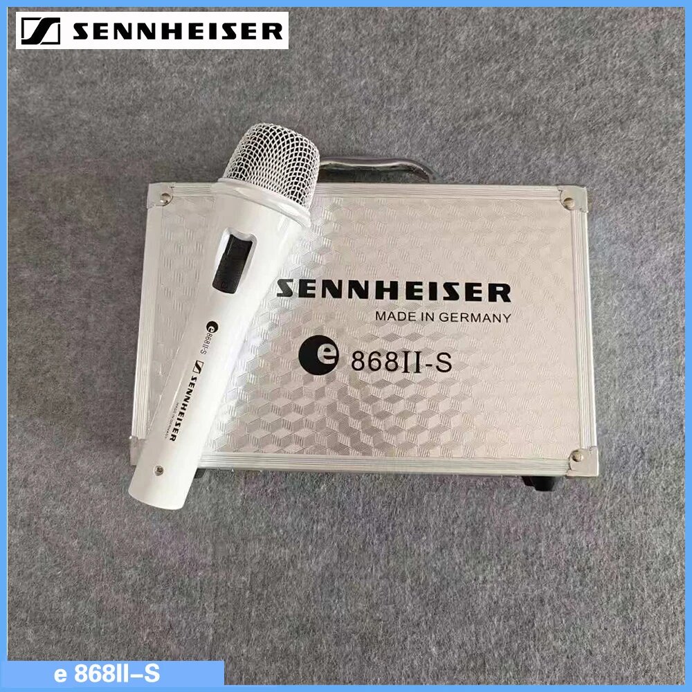 Профессиональный динамический микрофон Sennheiser E868II-S для выступлений в караоке