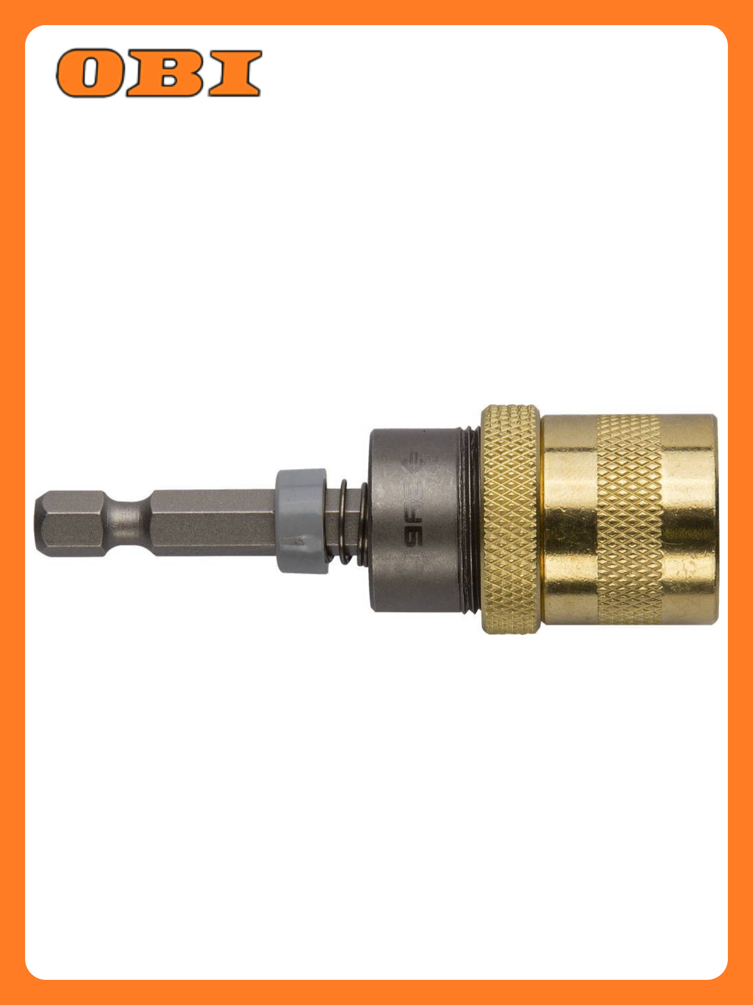 Адаптер для бит магнитный ЗУБР "эксперт" 60 мм с ограничителем