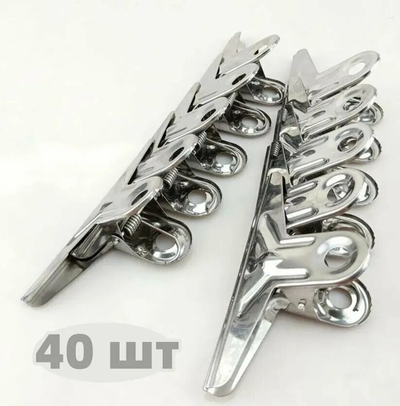 Комплект креплений5 х 4мм, Нержавеющая сталь, 40 шт