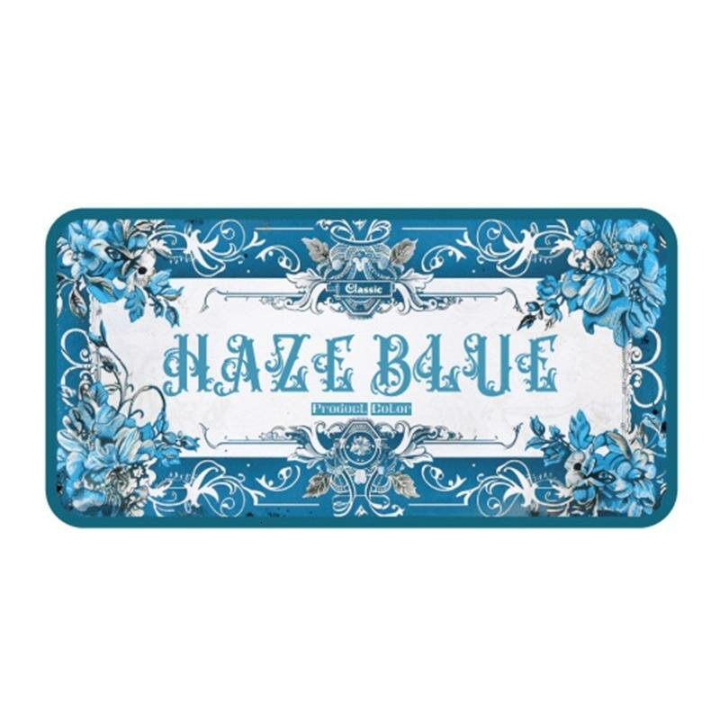 Набор чернильниц в металлическом корпусе, серия «Средневековая легенда», туман голубой