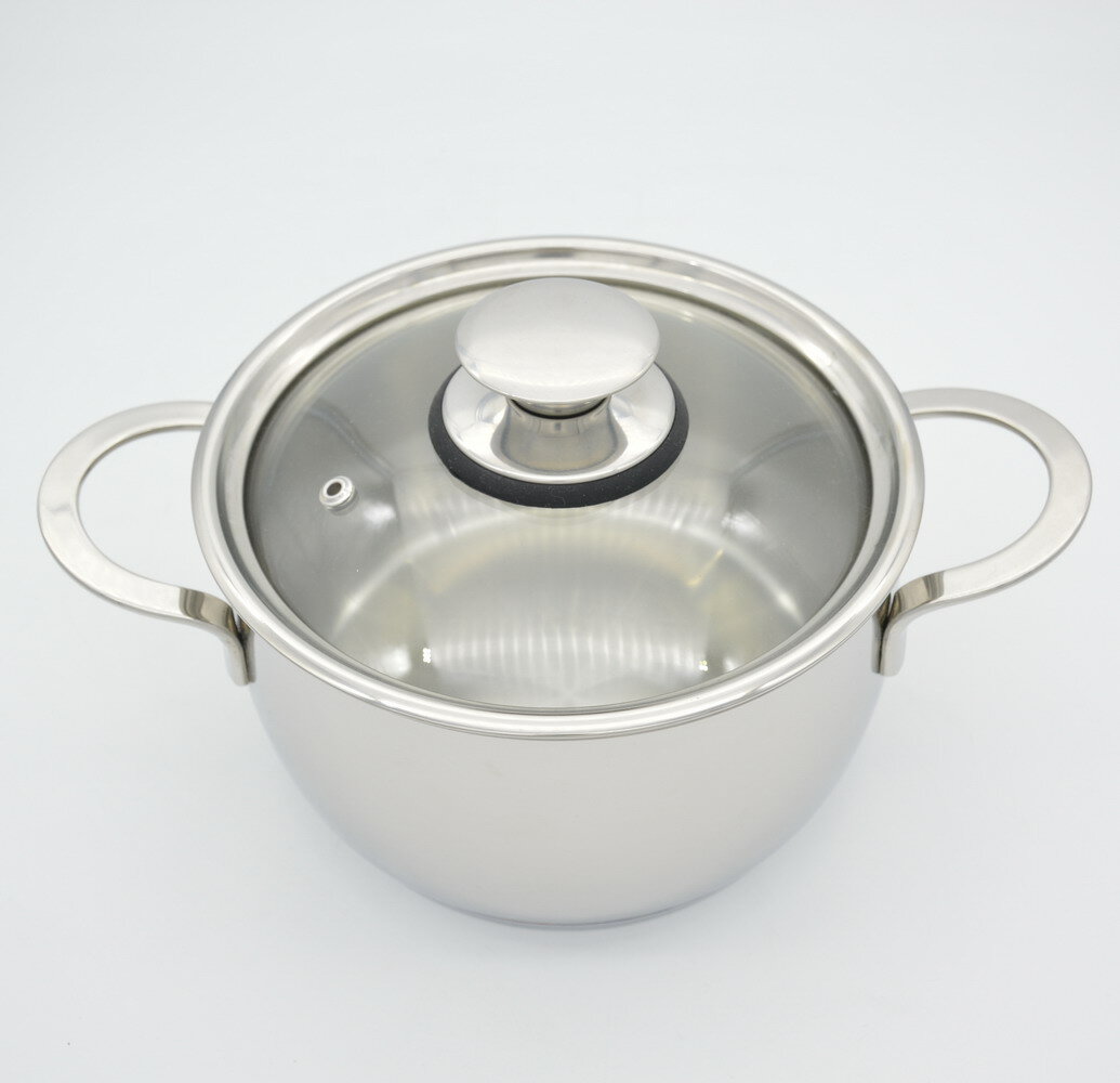 Кастрюля кухар "Магнолия Престиж" 1,8л. ст. кр. нерж.