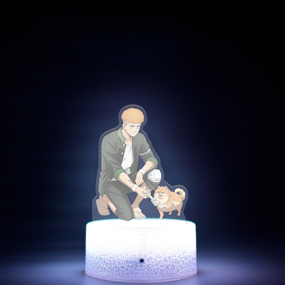 202616 Цветной пульт дистанционного управления ветроустойчивый колокольчик для мальчиков аниме периферия магазин Guzi акриловый светодиодный ночник оптовый источник