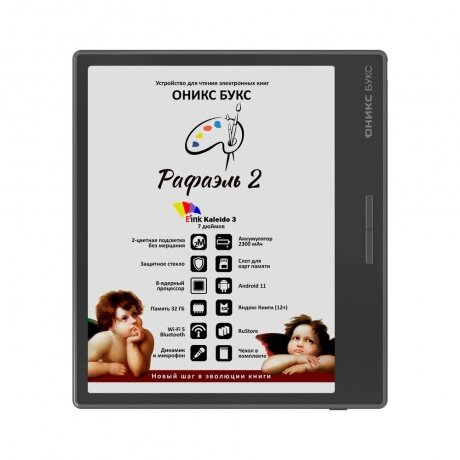 Электронная книга Onyx Boox Raphael 2 Black