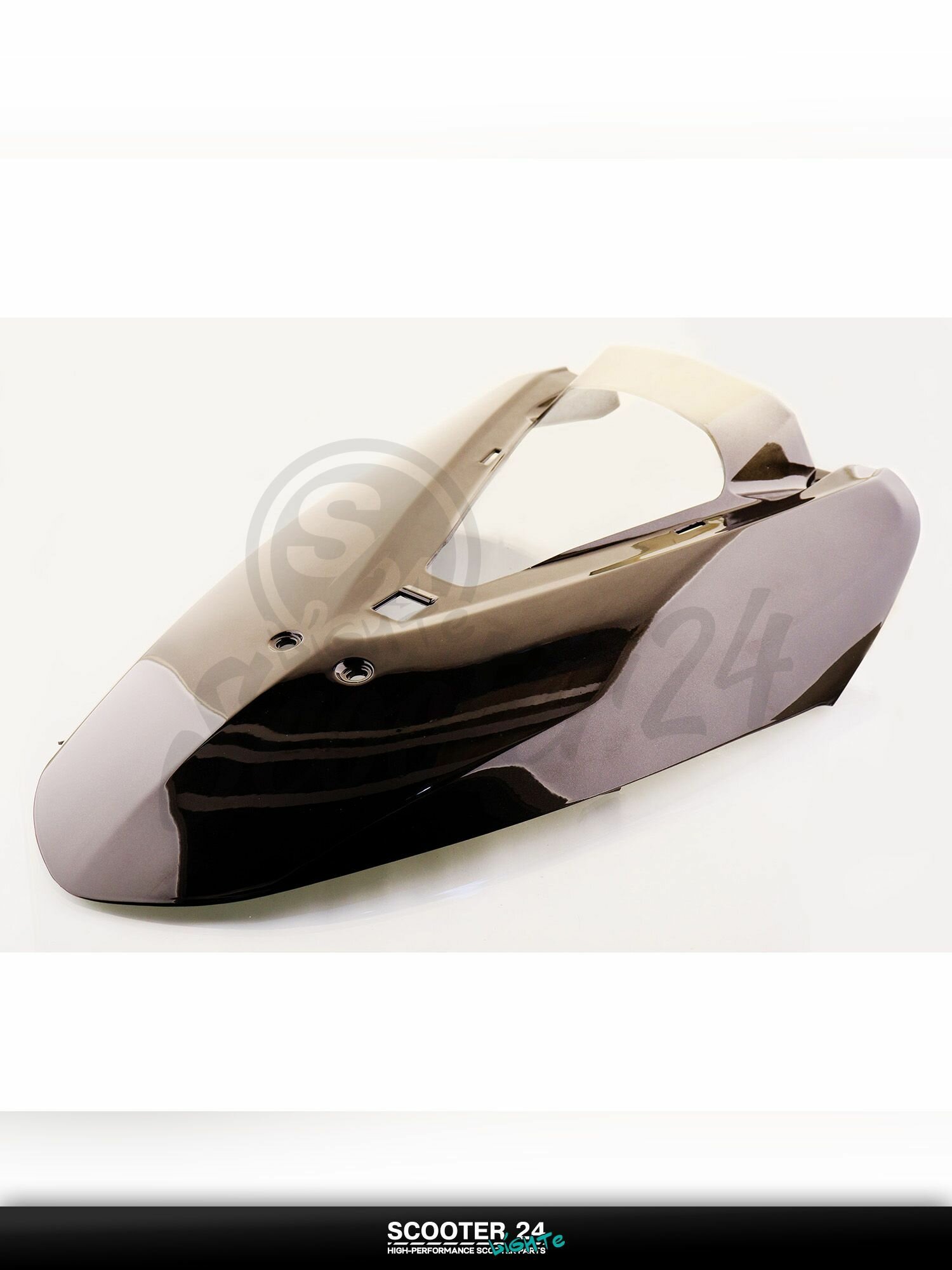 Пластик на скутер / мопед / мотоцикл Motolife Funny 50 передний (клюв) серый