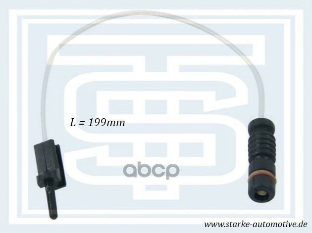 Датчик износа тормозных колодок_MER Vario 810DT-818DA 09.96-- задний 172-416/6695400717 6695400817 669 400917 6695400717 66.