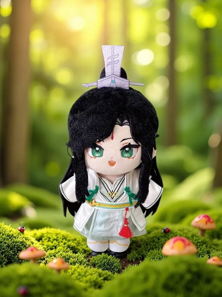 Аниме Мягкие Игрушки Благословение небожителей Ши Цинсюань / Heaven Official Blessing Tian Guan Ci Fu Shi Qing Xuan Плюшевая Кукла Игрушка 20CM