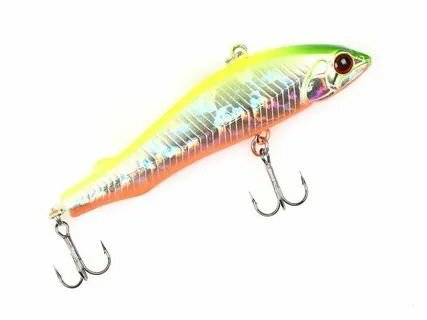 Раттлин DUO Refina 80L, 14 гр, цвет D62 / Воблер - раттлин виб Дуо Рефина / Приманка для рыбалки на судака, щуку, окуня