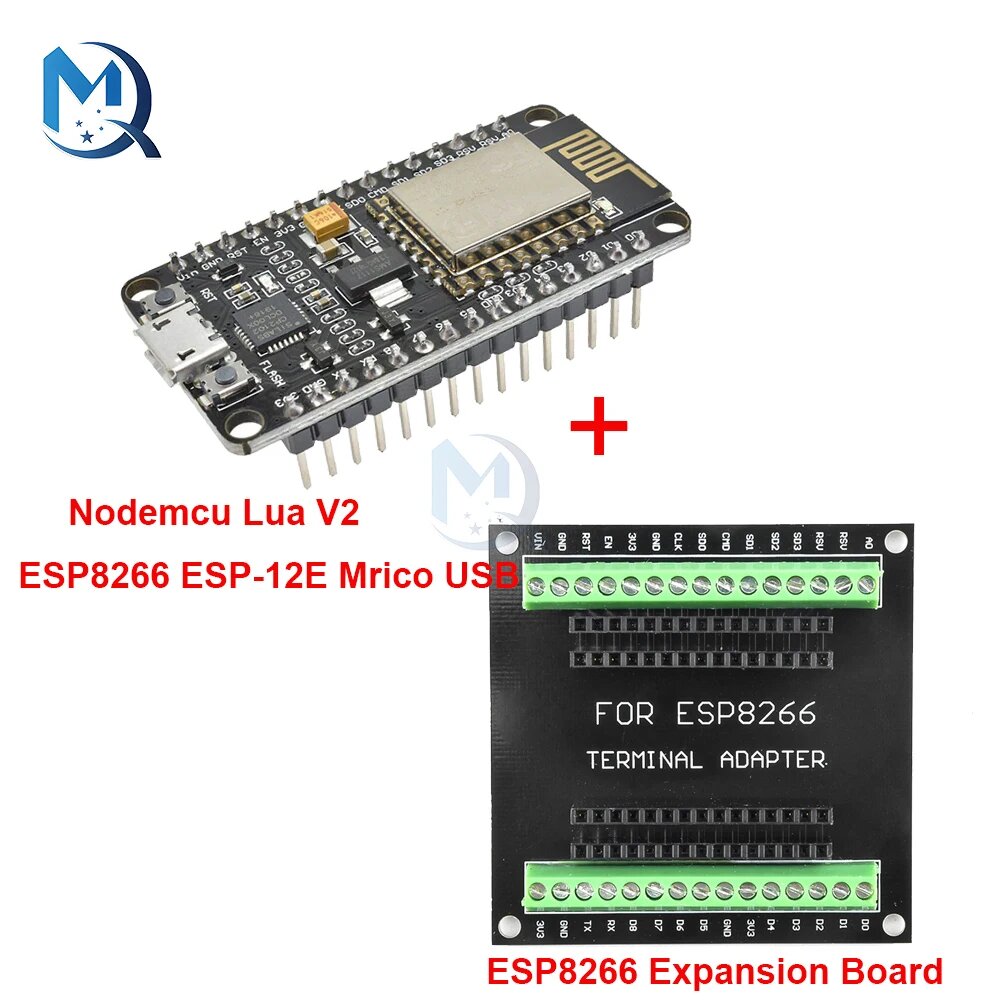 Плата расширения Ziqqucu ESP8266 NODEMCU V2 V2 Expansion board