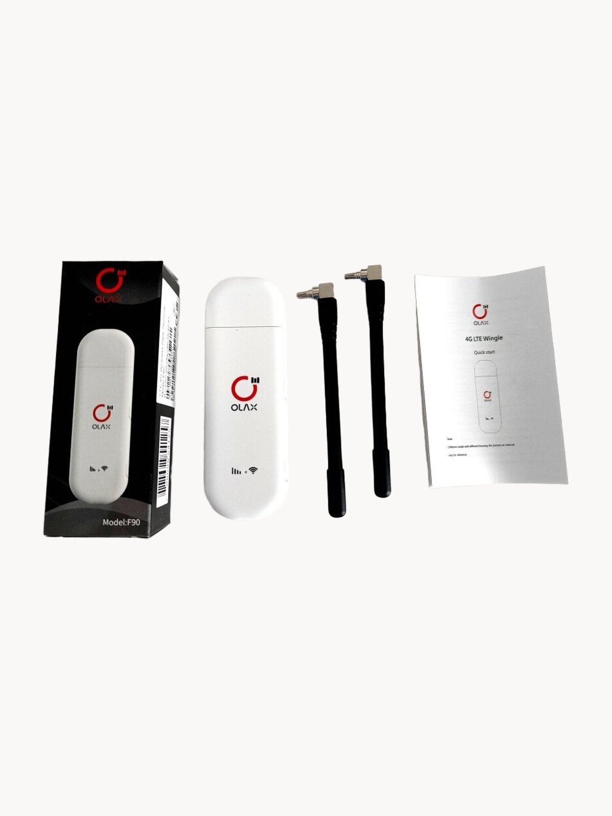 Универсальный прошитый WIFI модем USB 4G 3G LTE OLAX F90 WIFI роутер с антенной любая сим безлимит